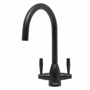 Avel Dual Lever Tap Chromite Black | Caple
