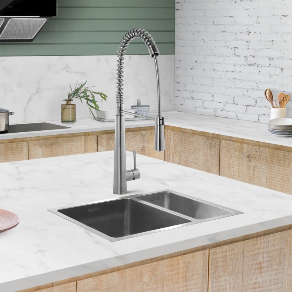 Pull Out Kitchen Taps with Spray | Mixer Spray Taps | Caple