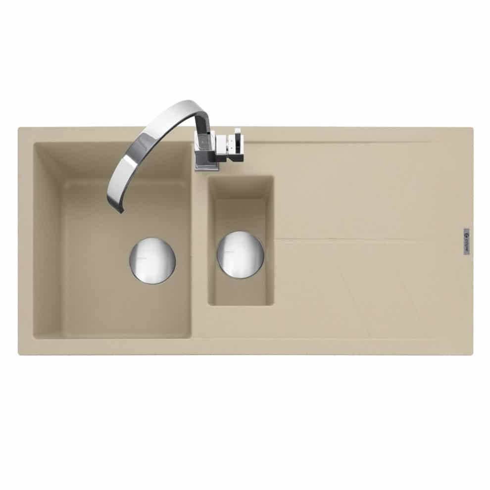 Granite Composite Sinks | White, Black, Grey & Sand | Caple