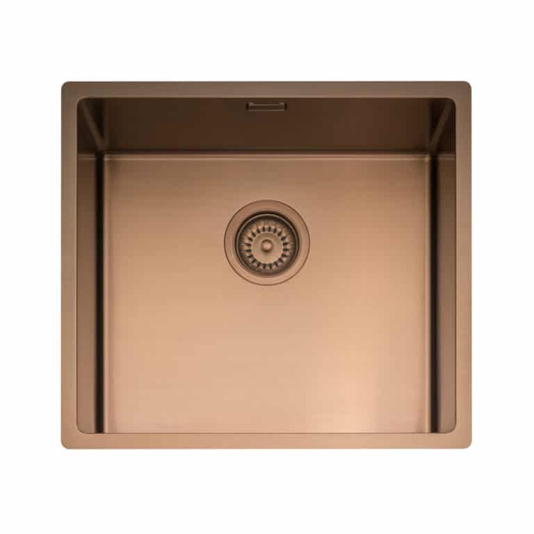 Mode 45 Inset or Undermount Sink Copper | Caple