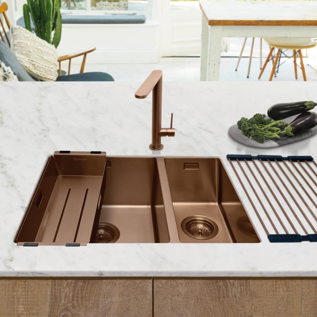 Black, Copper, Gold & Gunmetal Kitchen Sinks | Caple