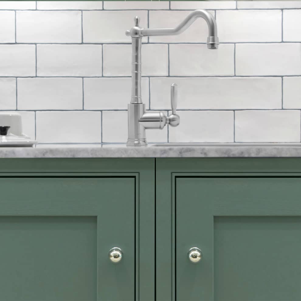 Putney Bridge Traditional Dual Lever Tap Antique Brass | Caple