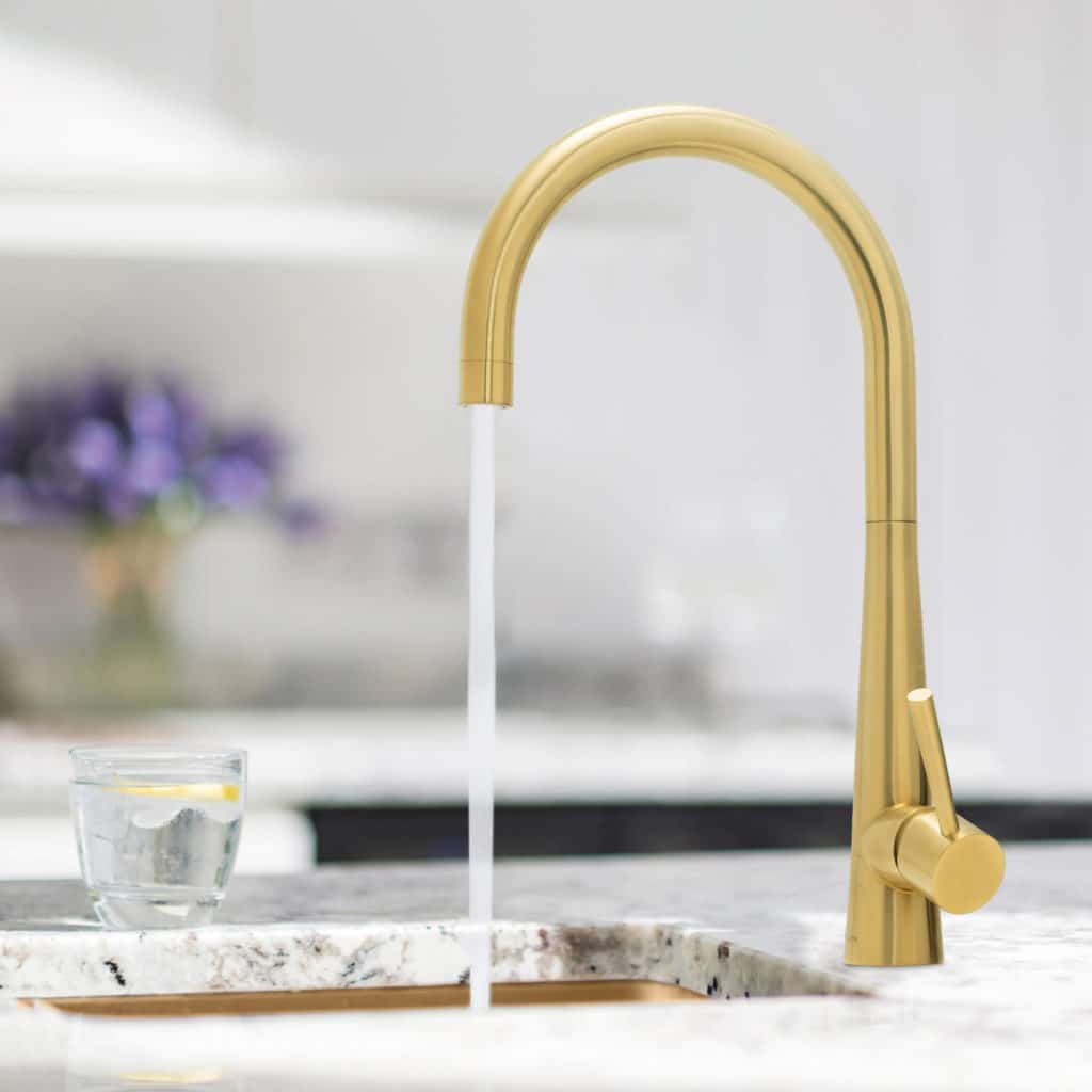 Ridley Single Lever Tap Gold | Caple