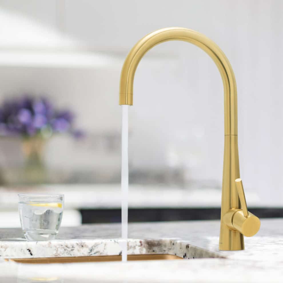 Ridley Single Lever Tap Gold | Caple