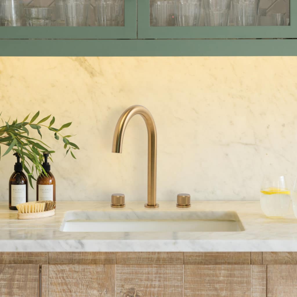 Joya 3-in-1 Hot Water Tap Gold | Caple