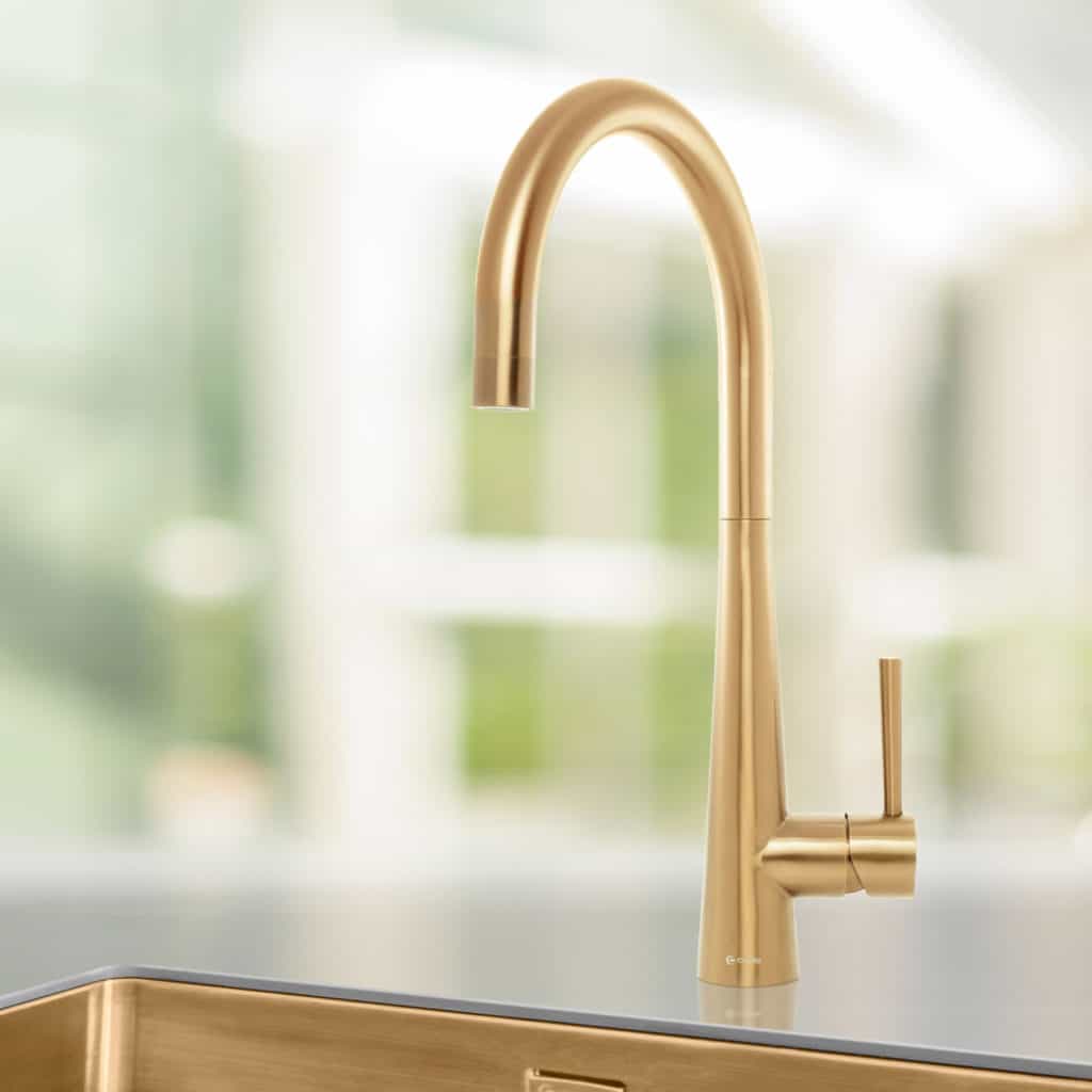 Ridley Single Lever Tap Gold | Caple