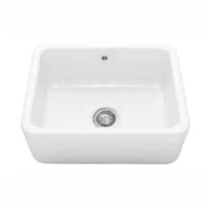 Butler 600 Sit-On Ceramic Sink | Caple