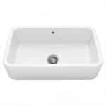 Butler 800 Sit-On Ceramic Sink | Caple