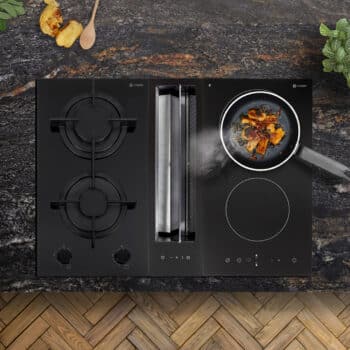 DD523BK 52cm Modular Flip Downdraft Extractor | Caple