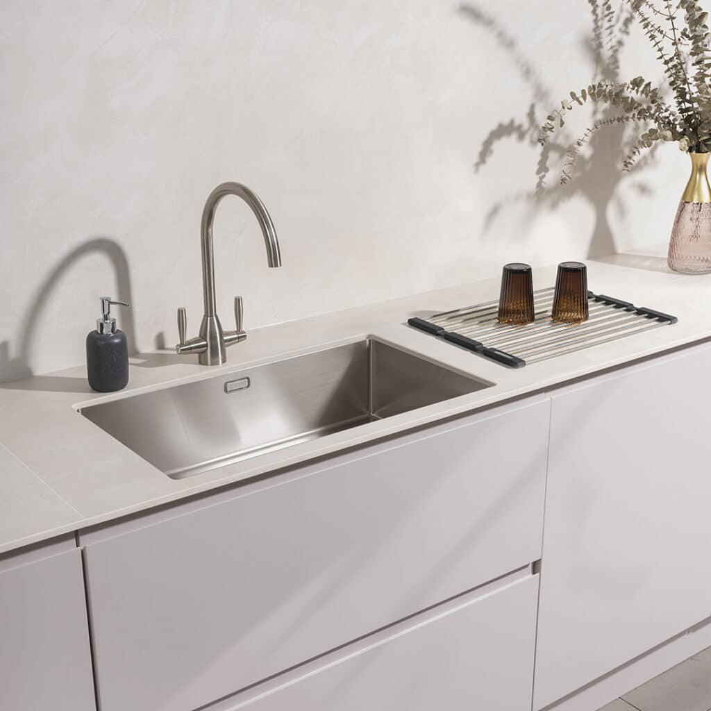 Mode 751 Inset or Undermount Sink Stainless Steel | Caple