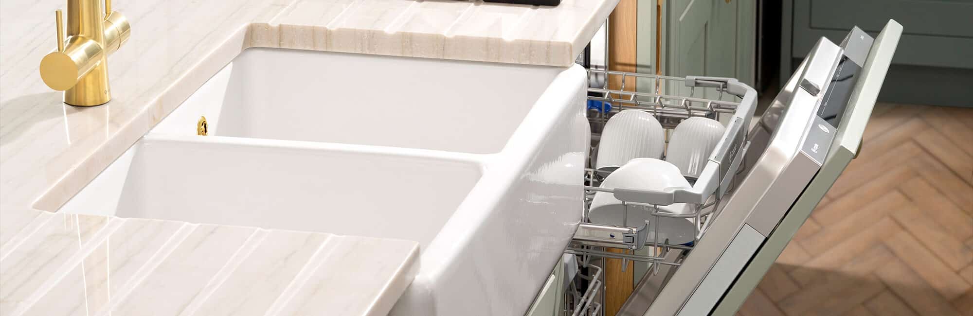 Ceramic Kitchen Sinks | White & Undermount | Caple