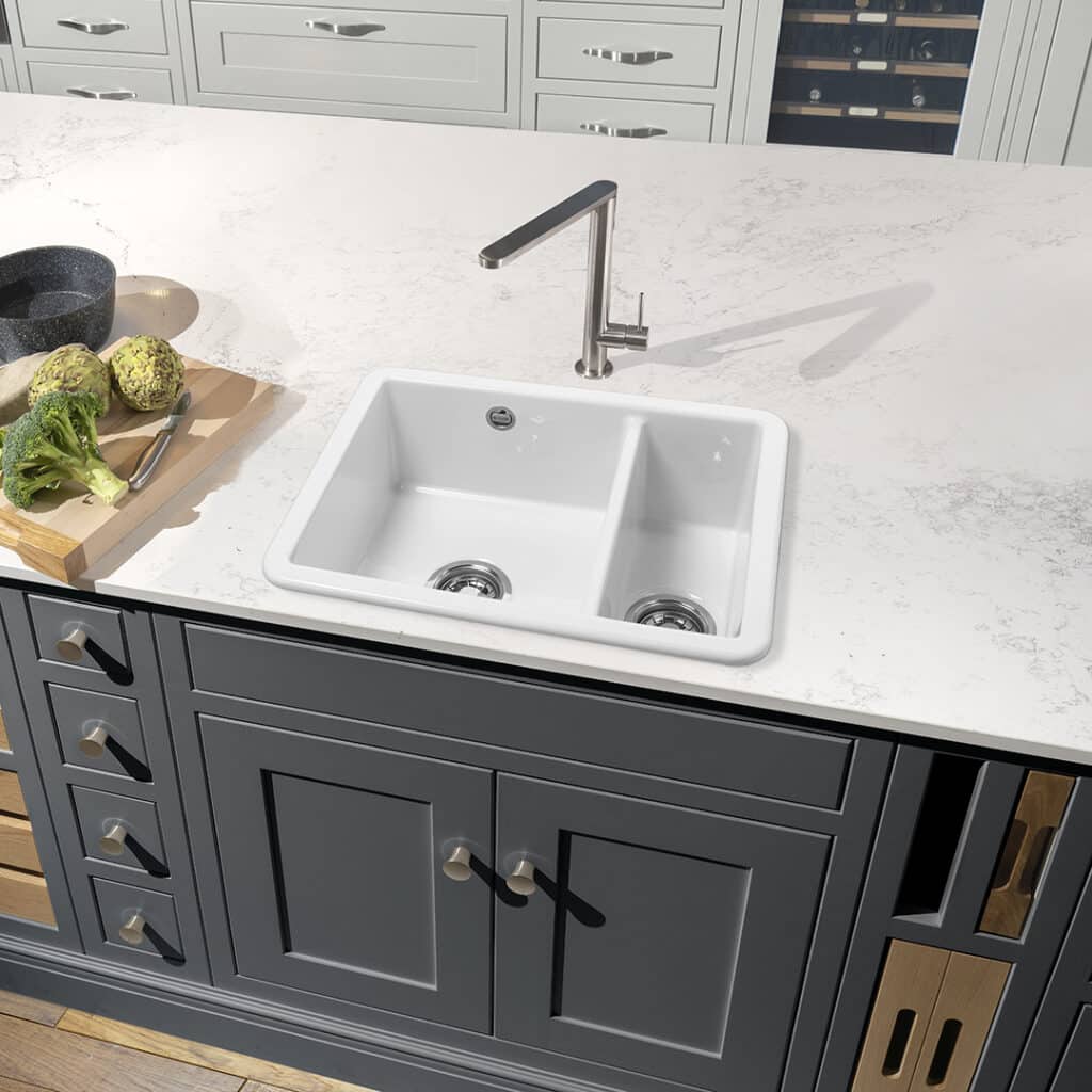 Friska Undermount and Inset Ceramic Sink | Caple