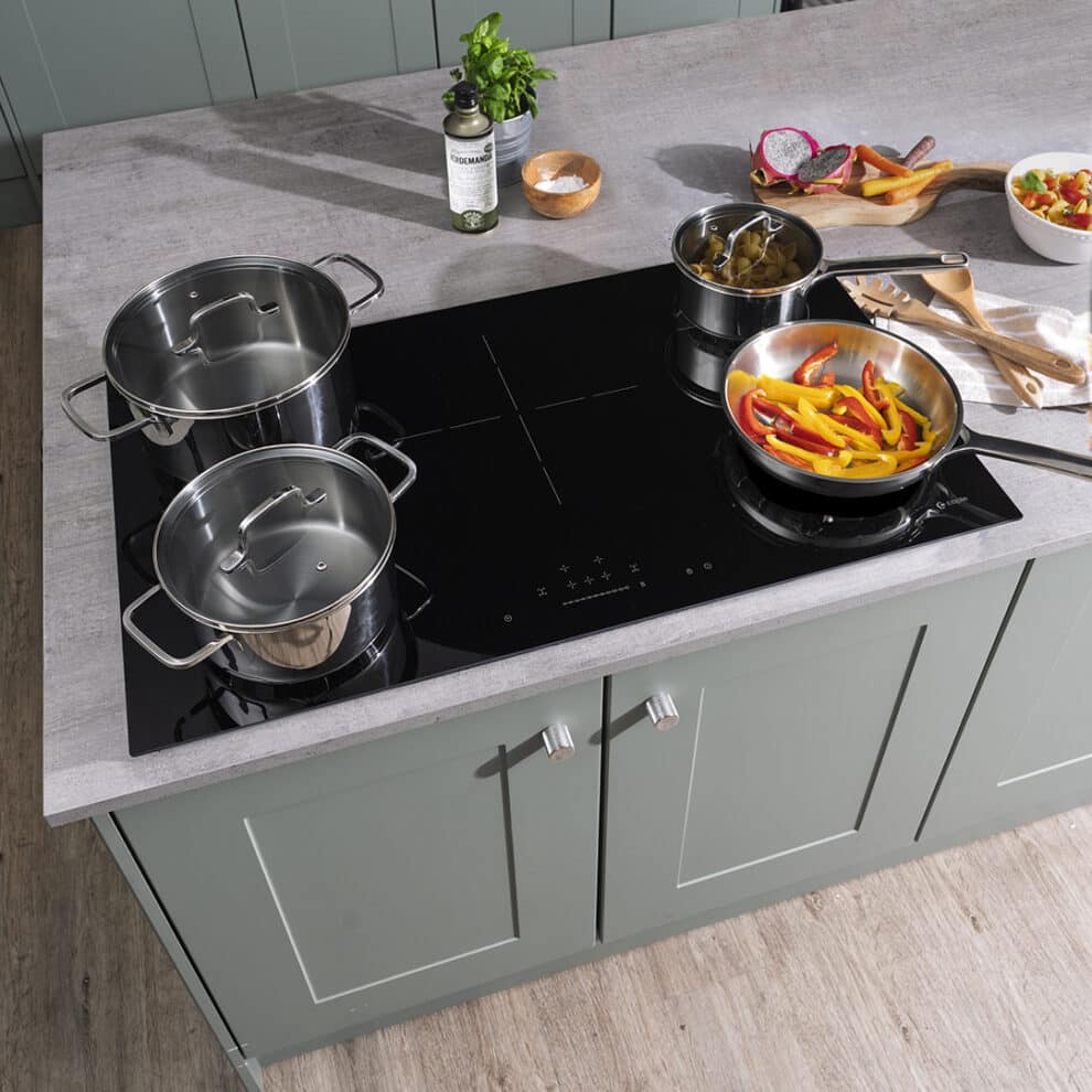 C890G Modular Gas Hob Black | Caple